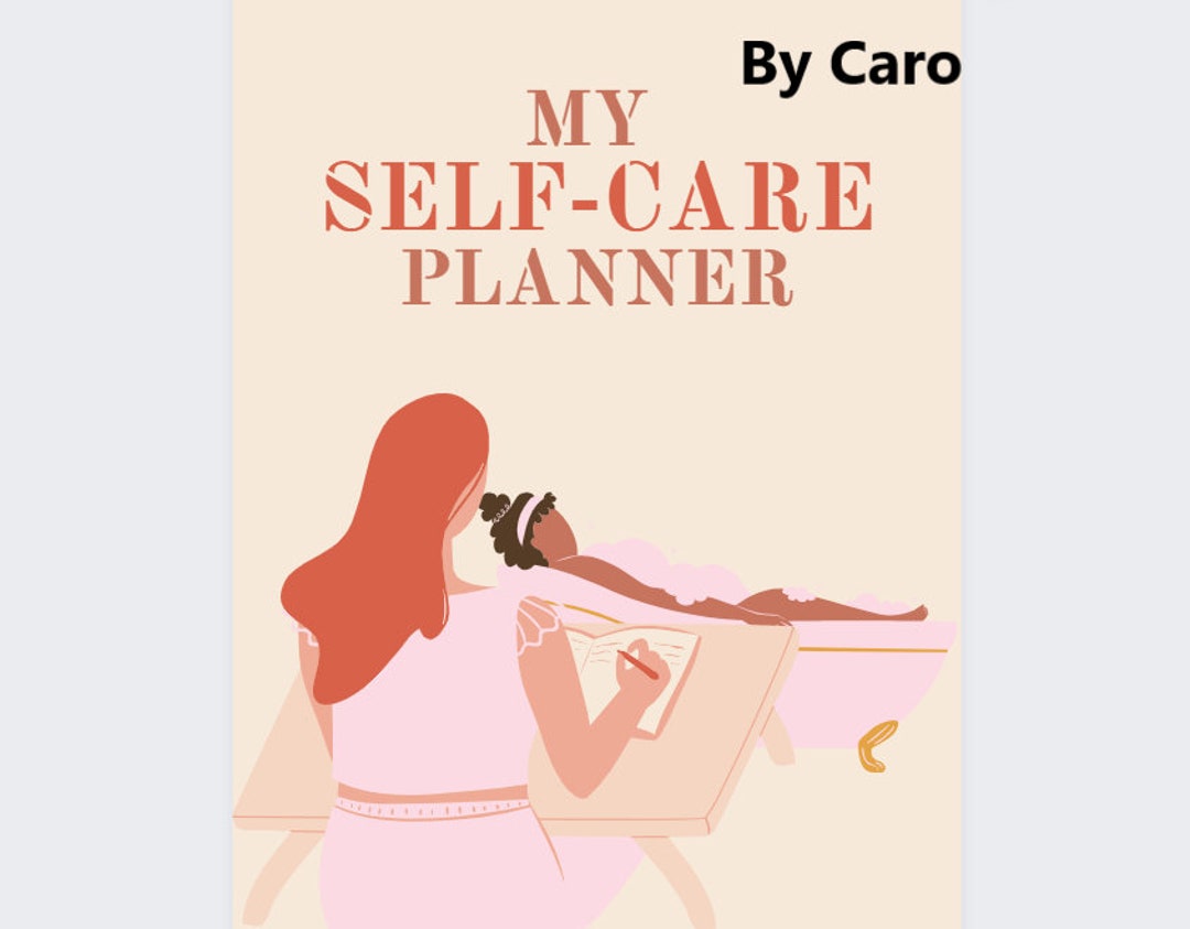 Self-care Planner PDF Printable - Etsy