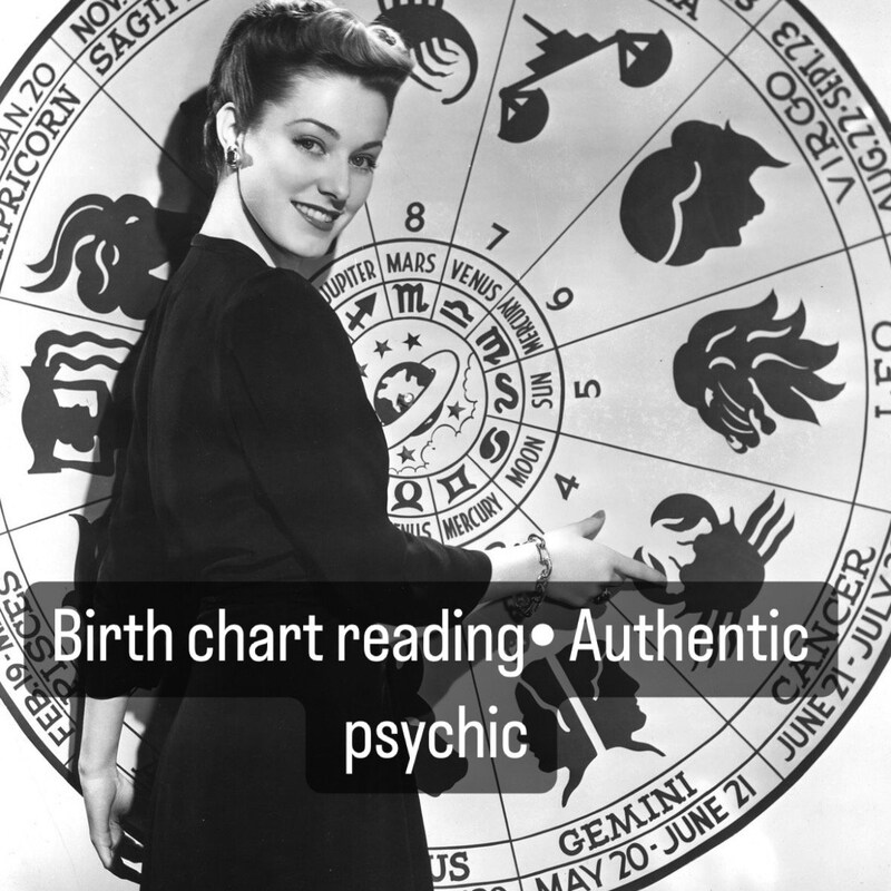 Couples Natal Chart - Etsy