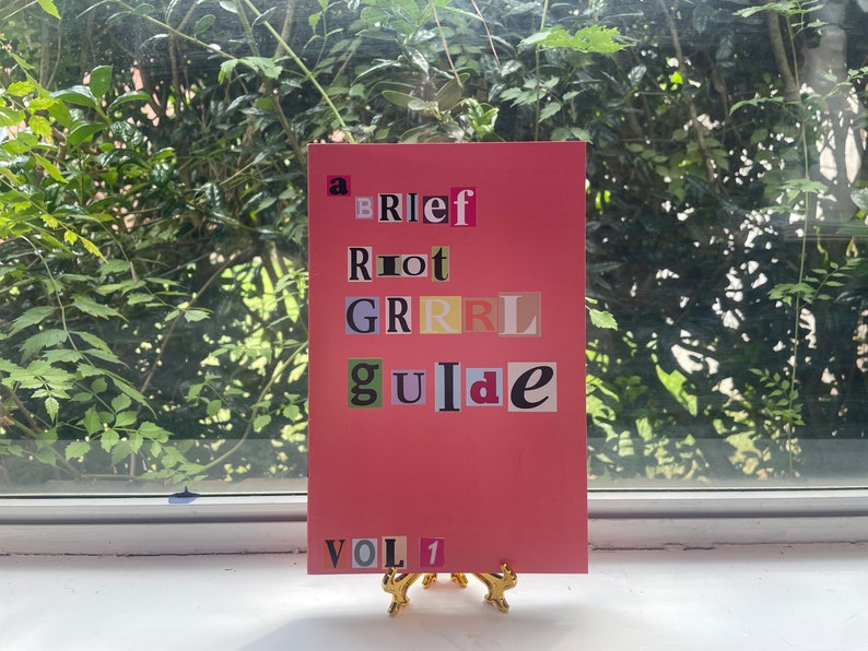 A Brief Riot Grrrl Guide Zine - Etsy