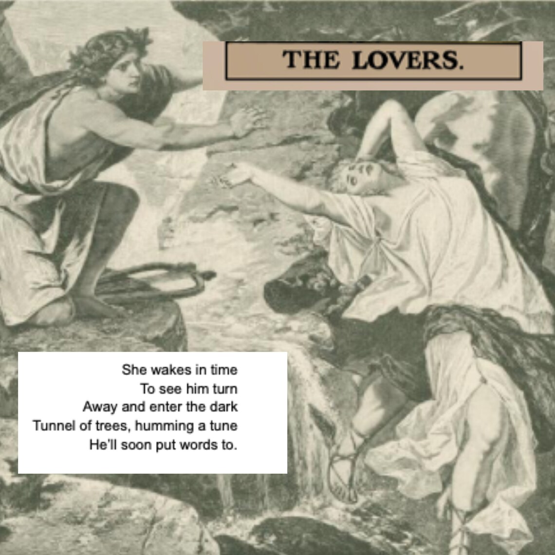 Orpheus and Eurydice Greek Mythology the Lovers Art - Etsy