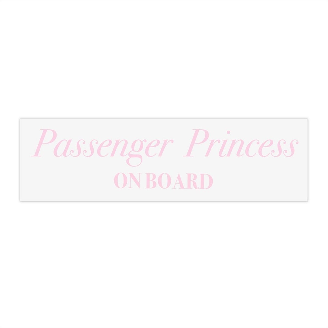 PASSENGER PRINCESS on Board - Etsy