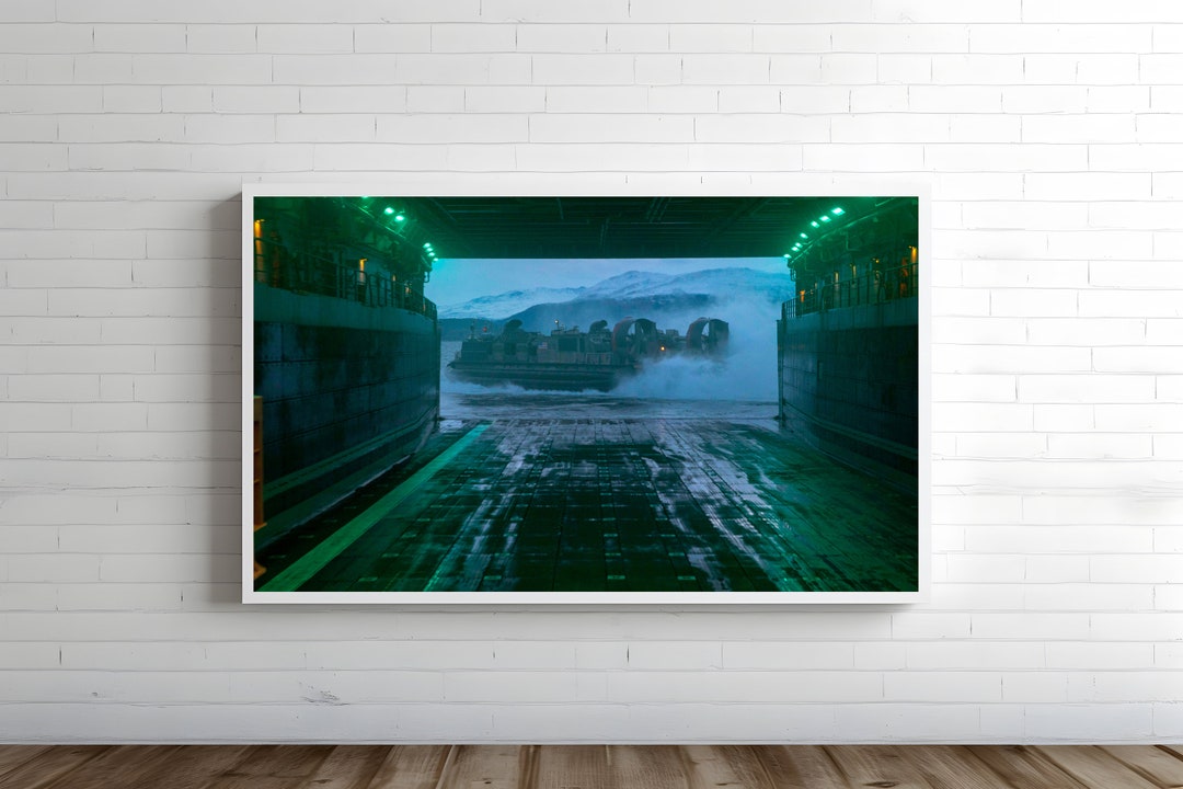 Assault Craft Unit 4 (ACU 4) | Navy Ship Art Poster| Naval Artwork ...