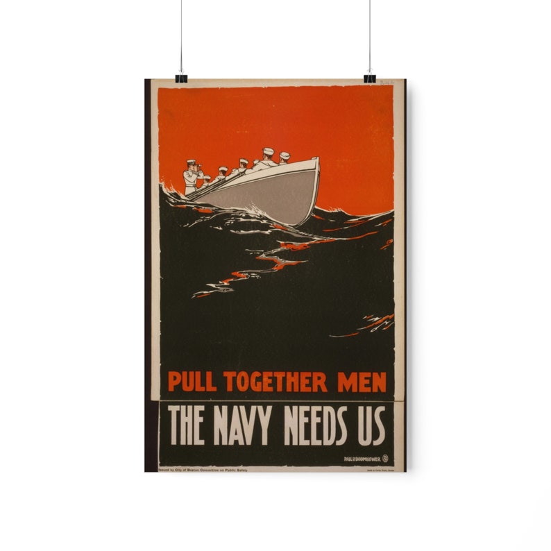 The Navy Needs Us | Navy Ship Art Poster| Naval Artwork | Maritime ...