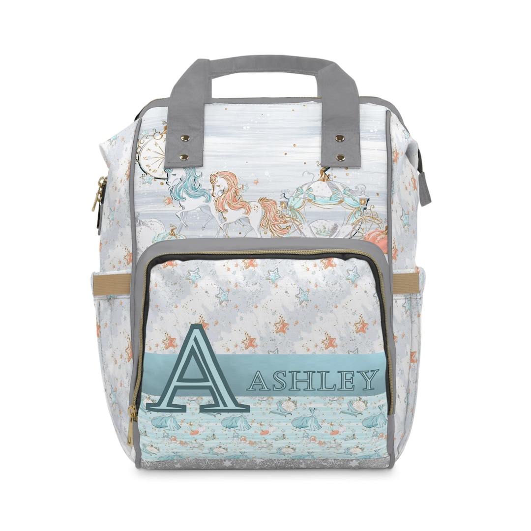 Princess Diaper Bag, Custom Diaper Bag, Princess Backpack, Princess ...