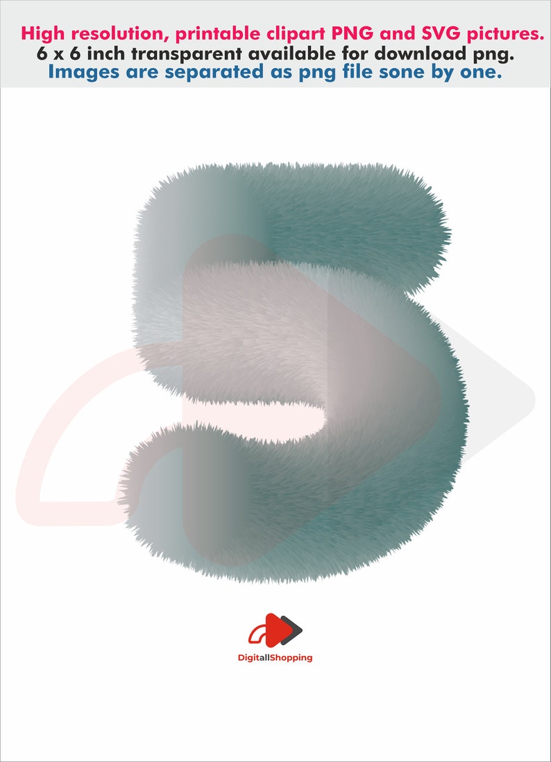 Colorful, Fun, Cute, Fluffy Letters and Numbers, Birthday Celebrations ...