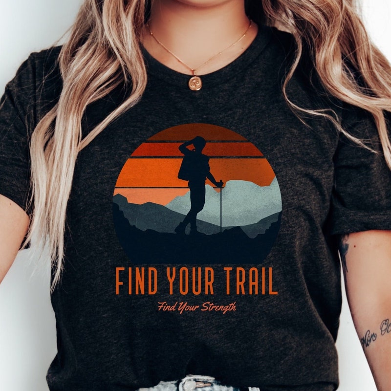 Hiking T Shirt - Etsy
