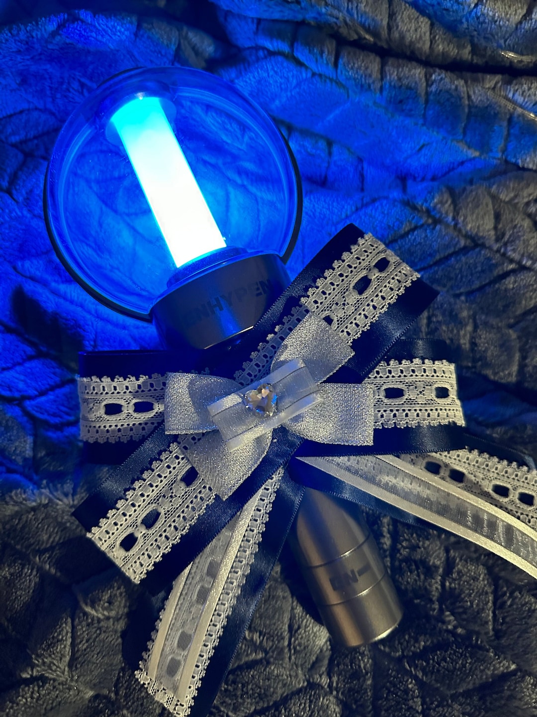 CUSTOM K-pop Lightstick Ribbon Bow - Etsy