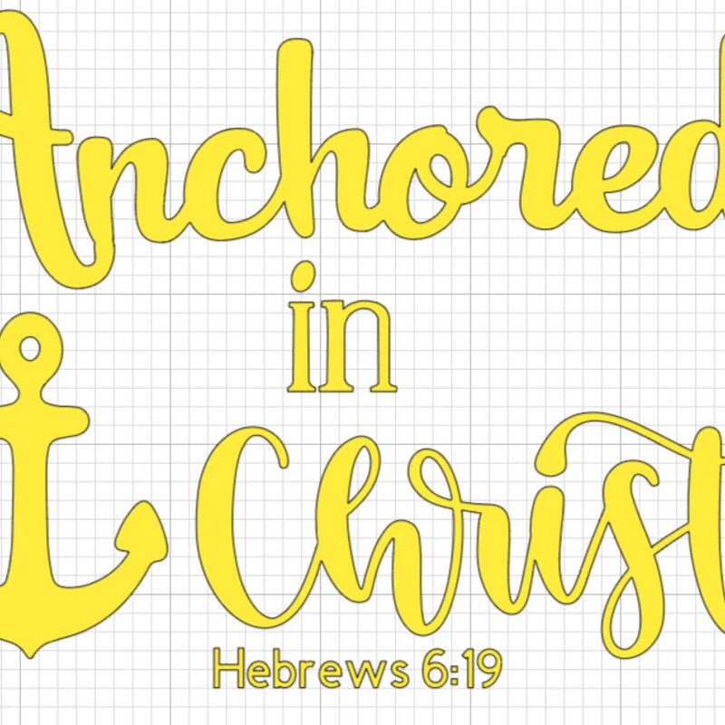 Anchored in Christ - Etsy