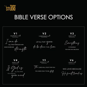 Custom Bible Verse Neon Sign, Bible Verse LED Decor, Gift for ...