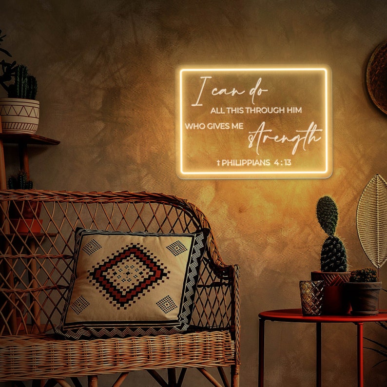 Personalized Bible Verse Home Decoration, Laser Engraving Art Wall ...