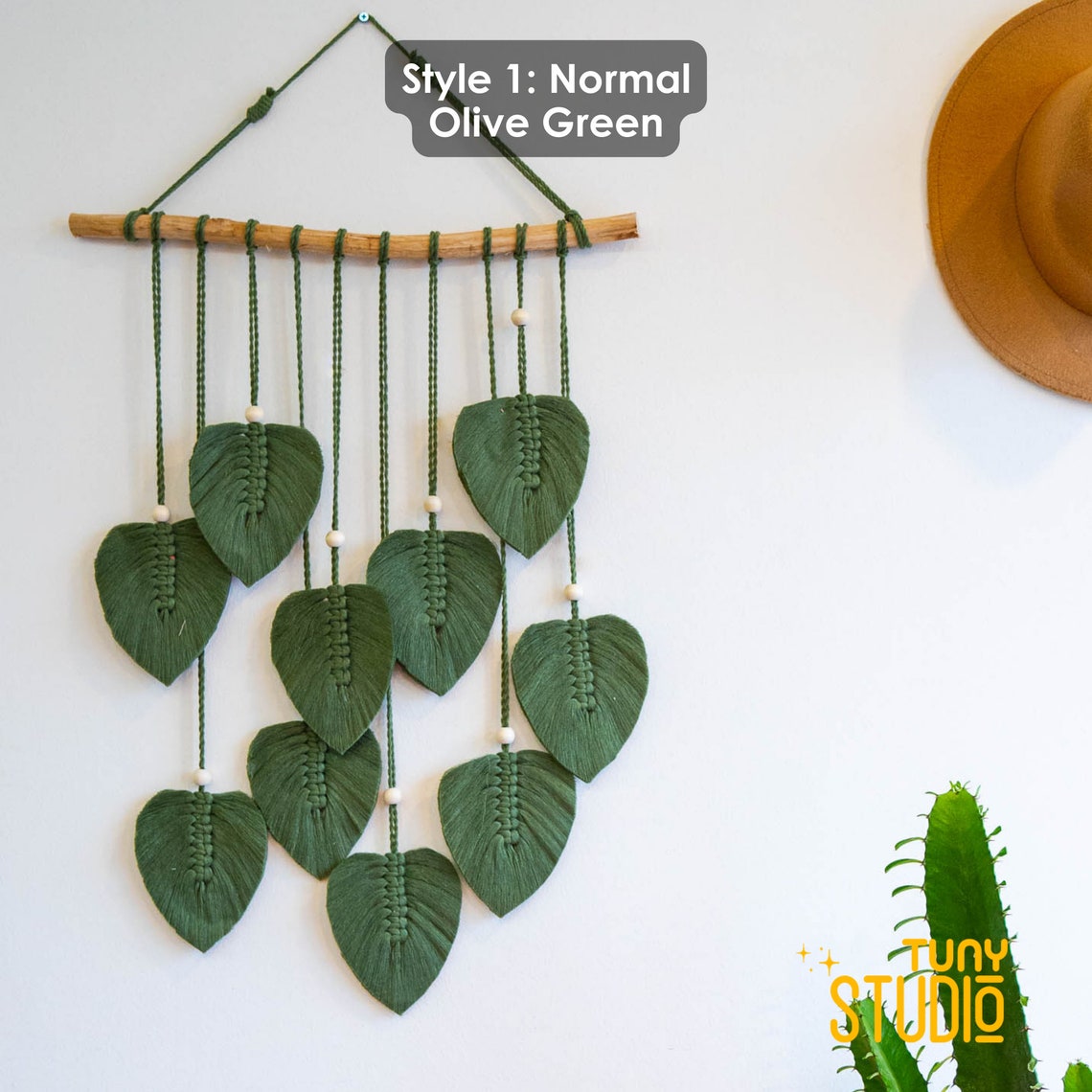 Macrame Monstera Leaves Art Botanical Wall Art Monstera - Etsy