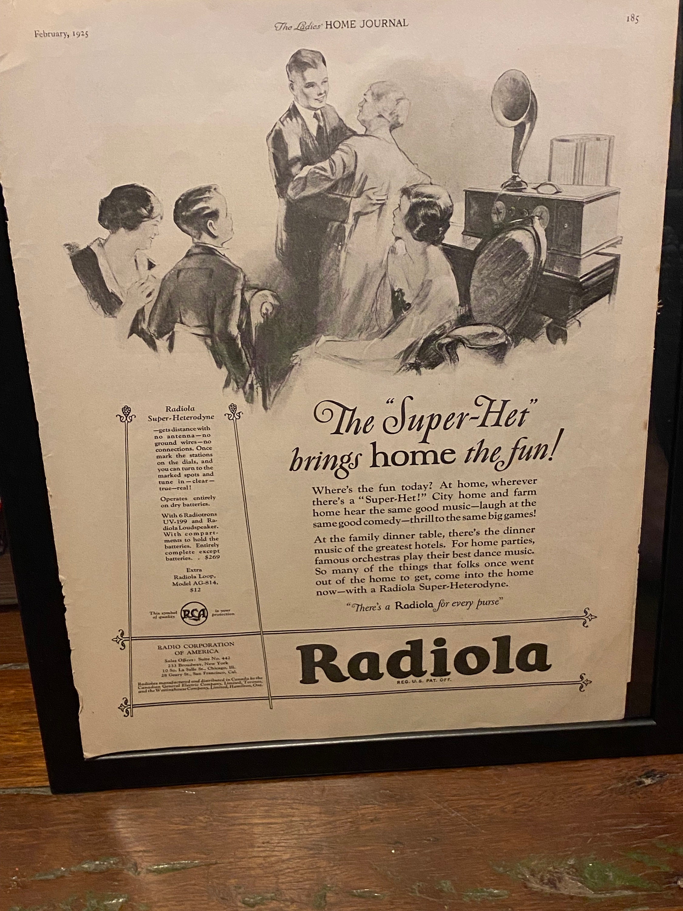 1920s Advertisements Radio