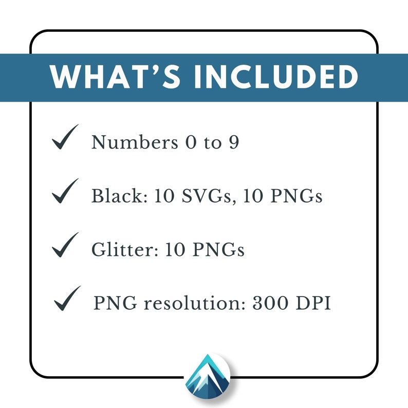 Cat Birthday Number Bundle, PNG and SVG File, Digital Download, Numbers ...