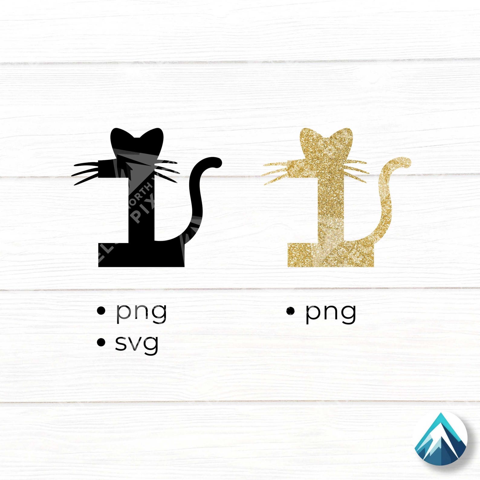 1 Cat Birthday Number, PNG and SVG File, Digital Download, Transparent ...