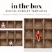 1 Empty Cardboard Box Digital Background, PNG, Transparent Image, in ...
