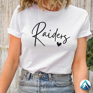 Raiders Digital Download, PNG and SVG Files, Small Love Heart ...