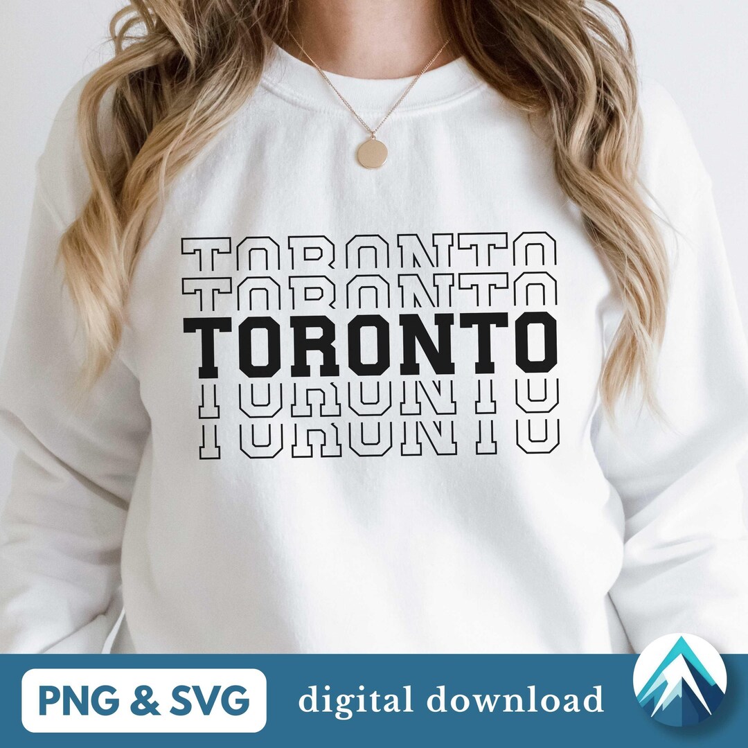 Toronto Digital Download, PNG and SVG Files, Transparent Background ...