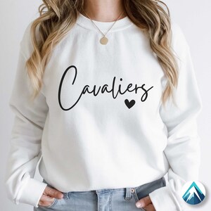 Cavaliers Digital Download, PNG and SVG Files, Small Heart, Clipart ...