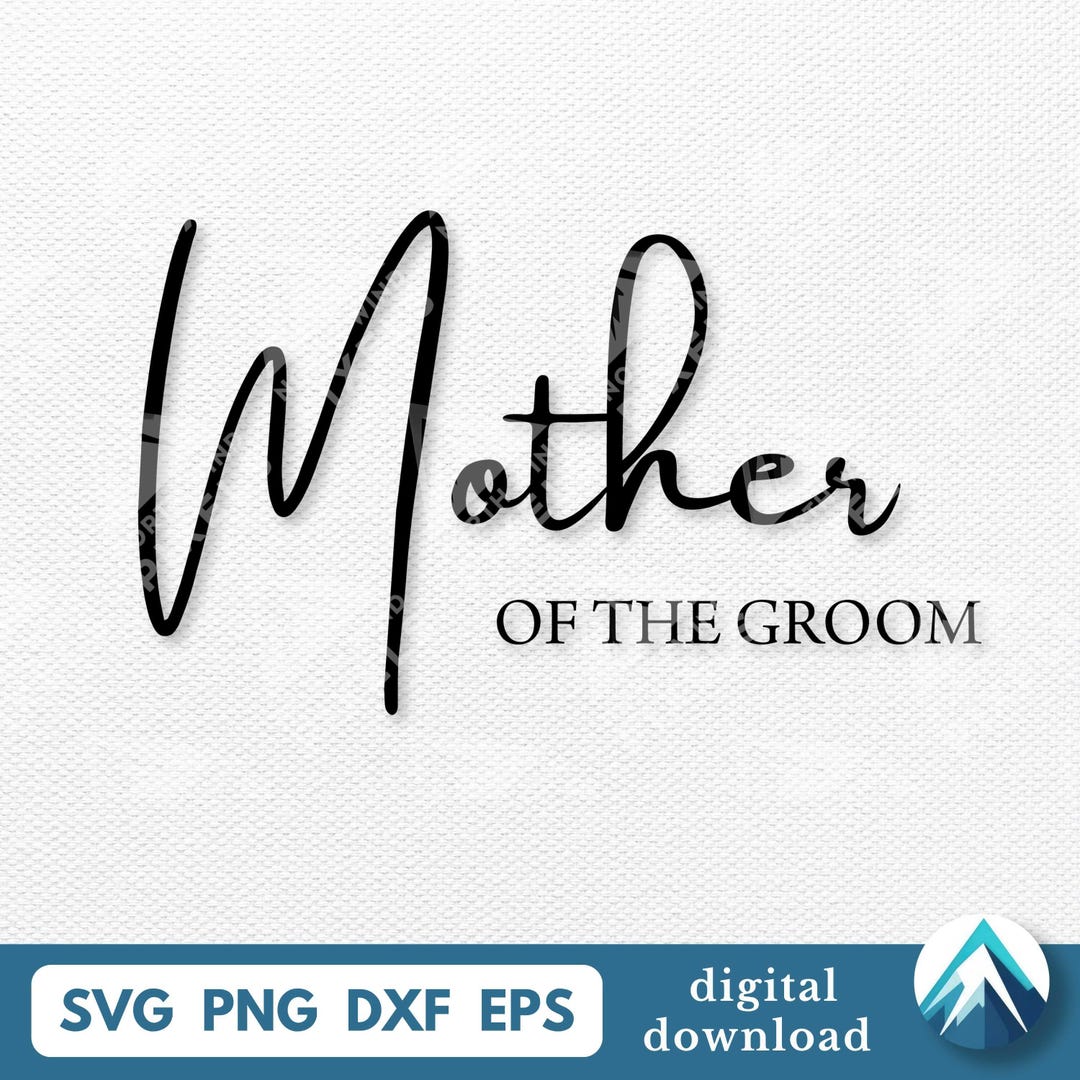 Mother of the Grom Digital Download, Svg Png Dxf Eps Files, Formal ...