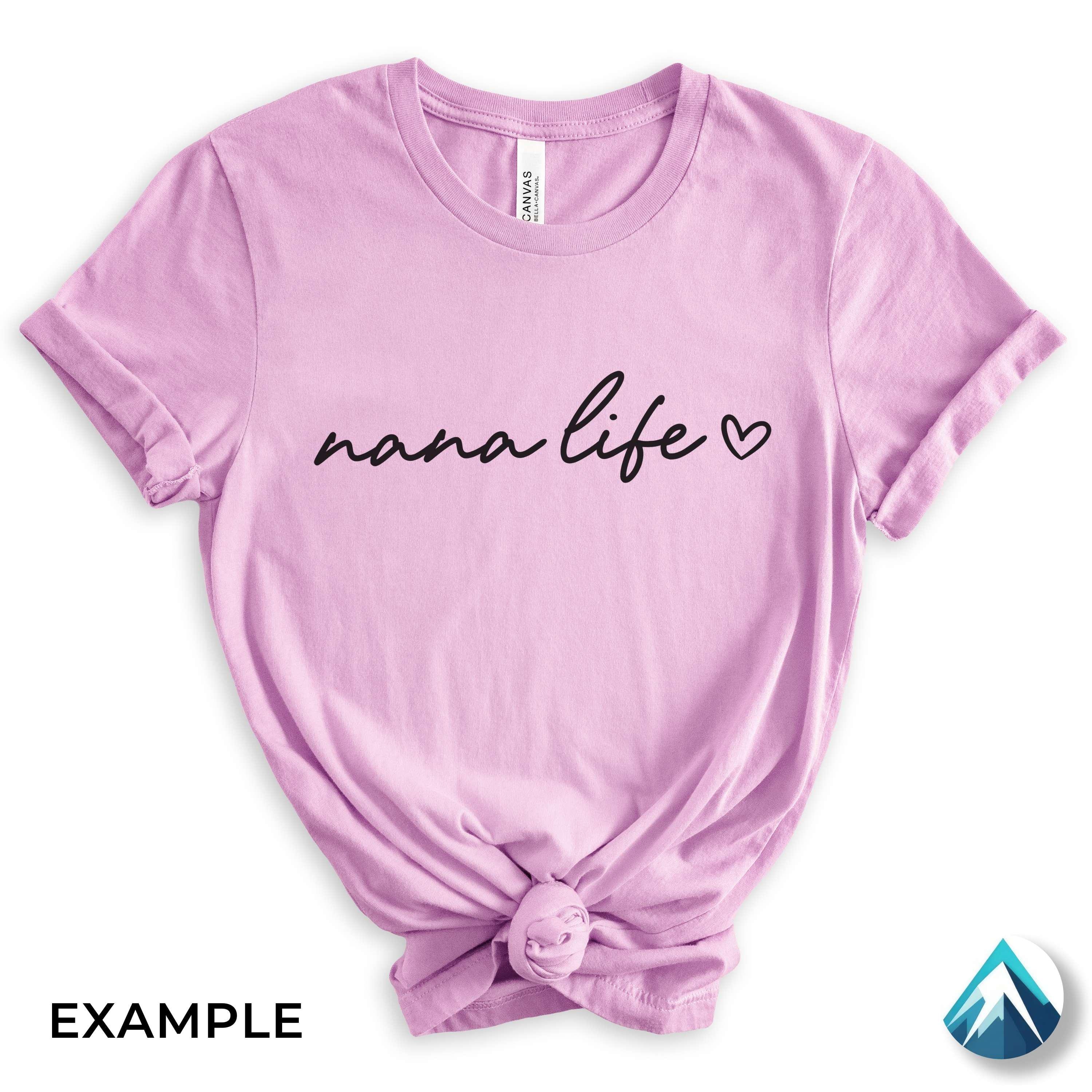Nana Life Digital Download, PNG and SVG Files, Transparent Background ...
