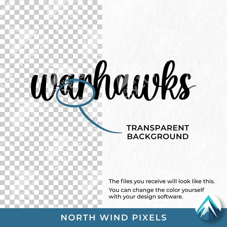 Warhawks Digital Download, Svg Png Dxf Eps Files, Clipart With ...