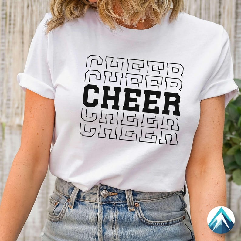 Cheer Digital Download, PNG and SVG Files, Transparent Background ...