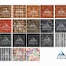 18 Roof Texture Digital Papers, Seamless Pattern, 12x12, JPG Download ...