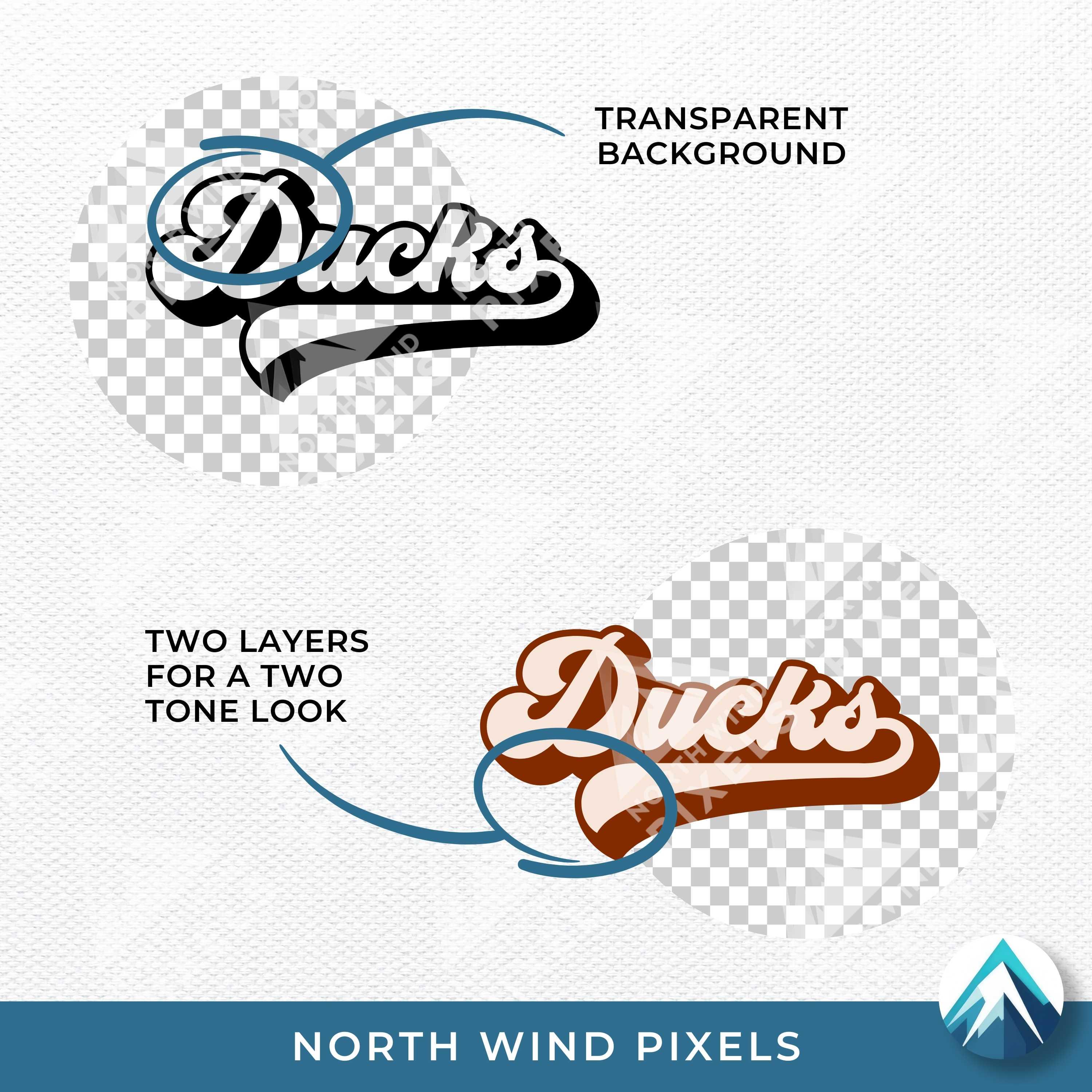 Sporty Ducks Digital Download, PNG and SVG File, Transparent Clipart ...