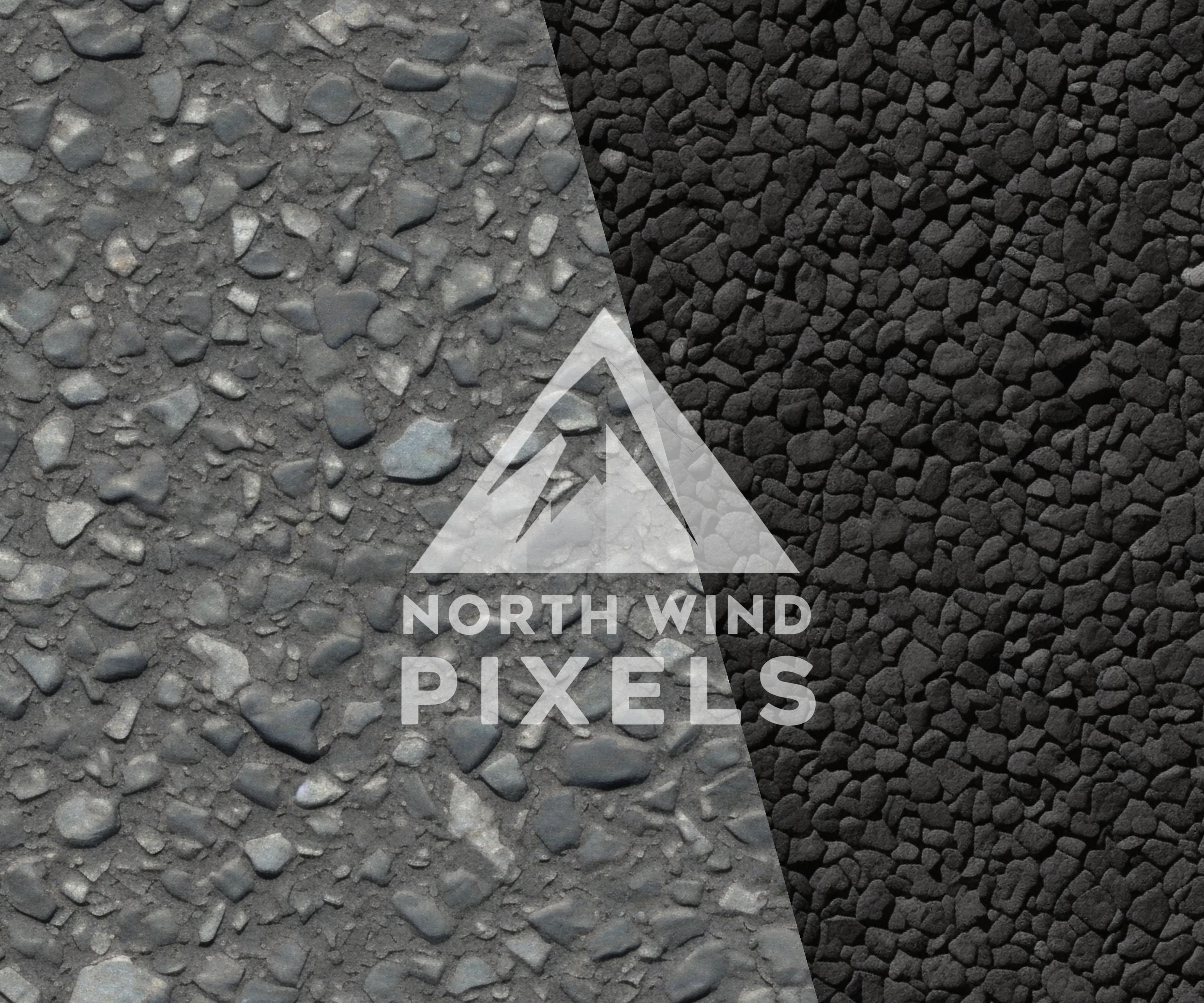 12 Asphalt Road Texture Digital Papers, Seamless Pattern, 12x12 ...