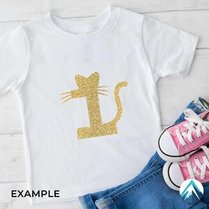 1 Cat Birthday Number, PNG and SVG File, Digital Download, Transparent ...