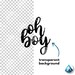 Oh Boy PNG and SVG Files, Digital Download, Cursive, for Shower Cake ...