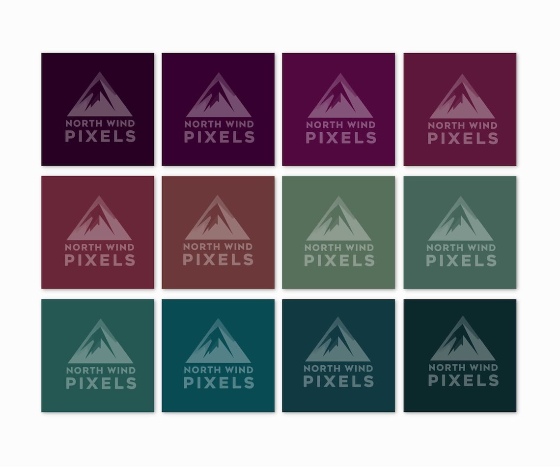 12 Autumn Jewel Tone Digital Papers, Seamless, 12x12, JPG Download ...