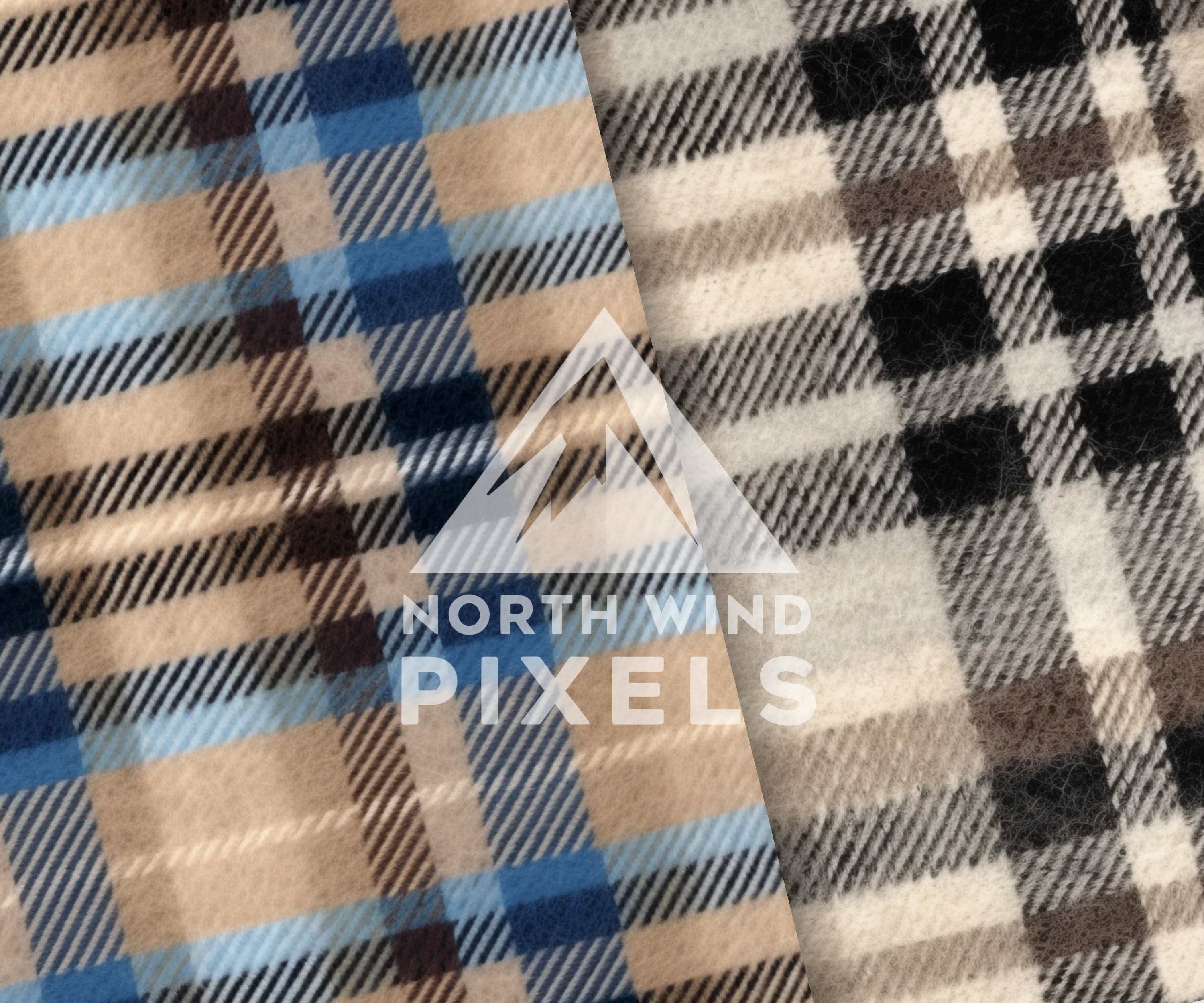 16 Light Scottish Tartans Digital Papers, Seamless Pattern, 12x12, JPG ...