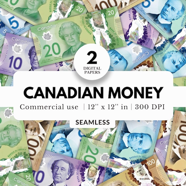 Prop Money Realistic Canadian - Etsy Canada