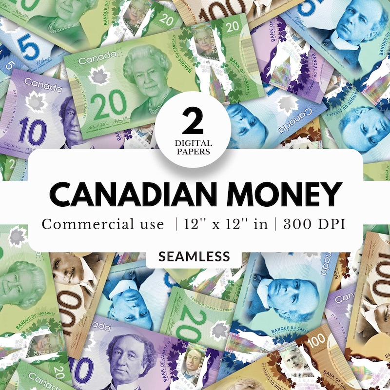 Prop Money Realistic Canadian - Etsy Canada