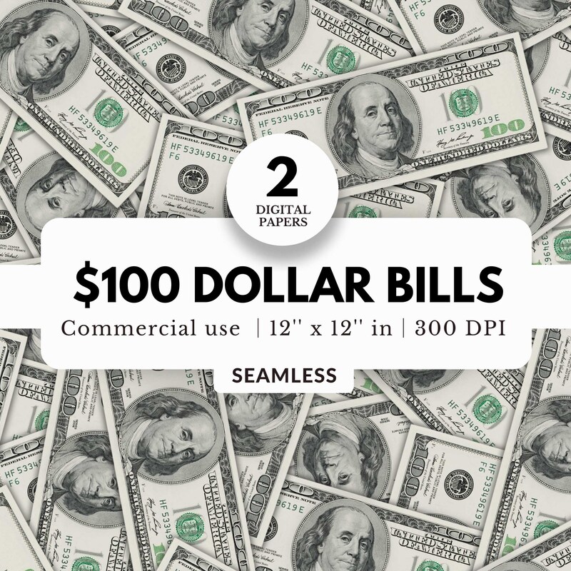 One Dollar Bill - Etsy