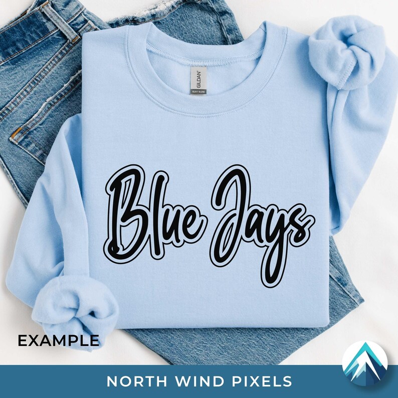 Blue Jays Digital Download, Png Svg Dxf Eps Files, Transparent ...