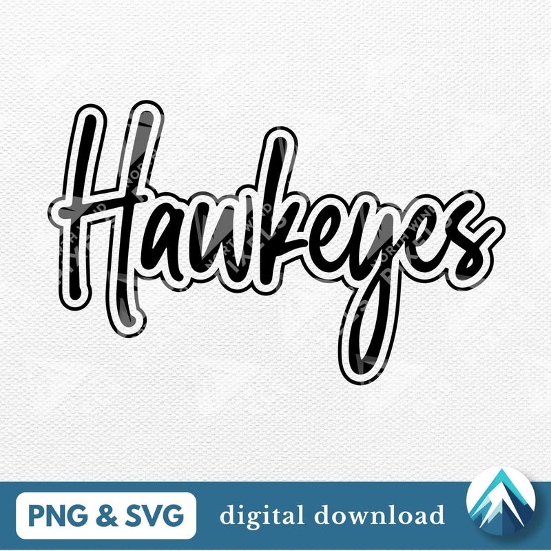 Hawkeye Iowa Svg - Etsy