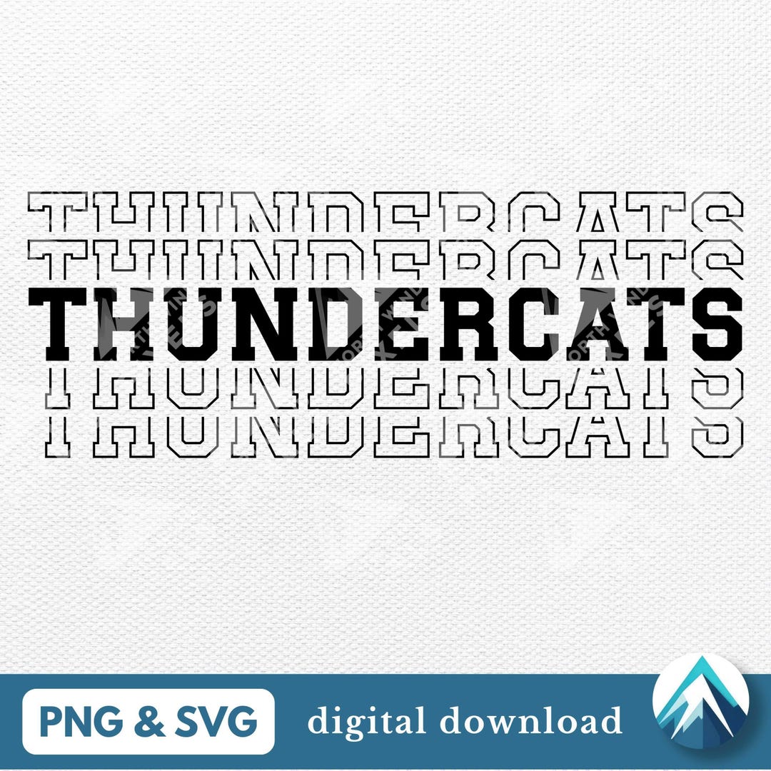 Thundercats Digital Download, PNG and SVG Files, Transparent Background ...