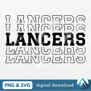 Lancers Digital Download, PNG and SVG Files, Transparent Background ...