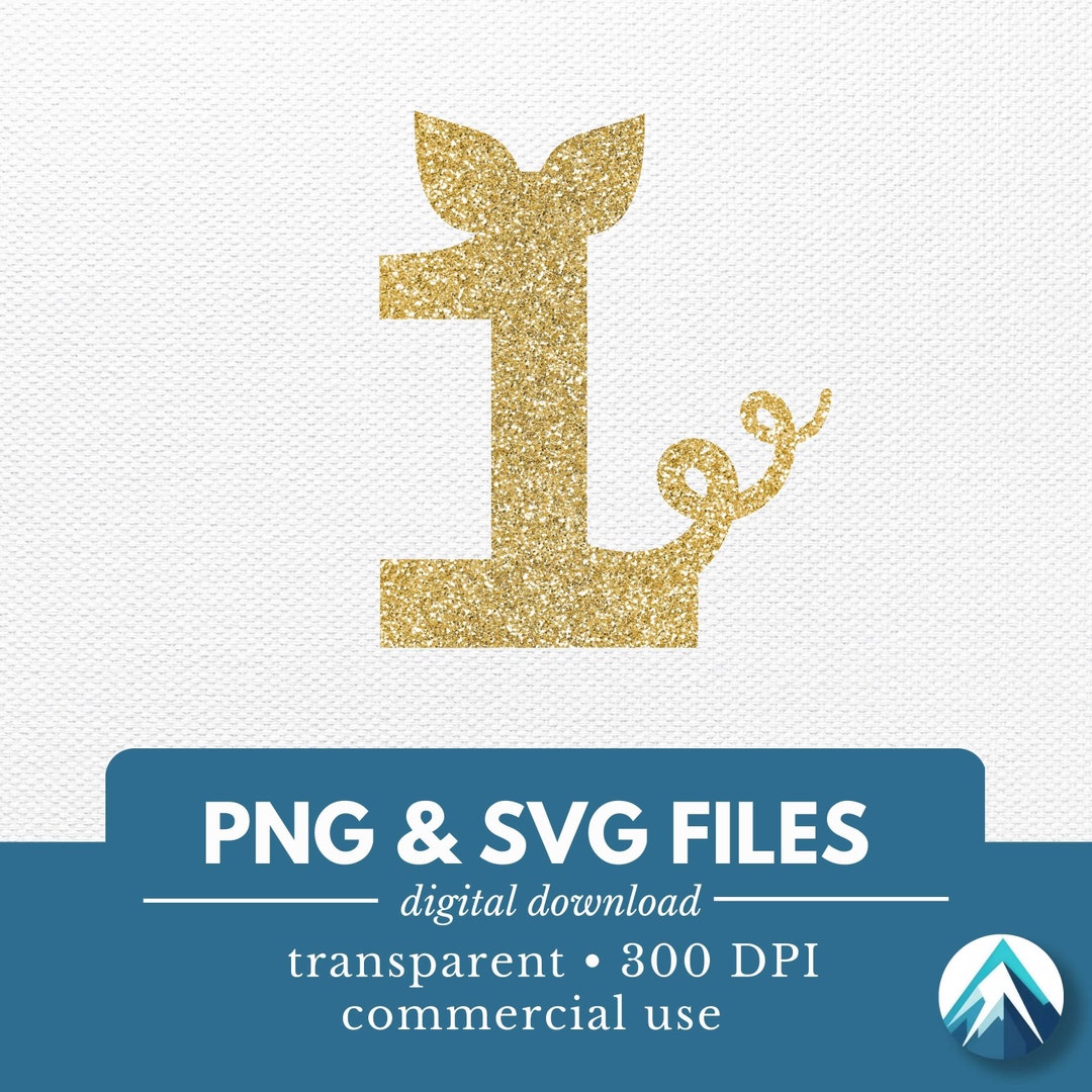 1 Pig Birthday Number, PNG and SVG Files, Digital Download, Cute Little ...