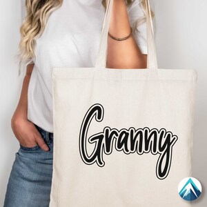 Granny Digital Download, PNG and SVG Files, Transparent Background ...