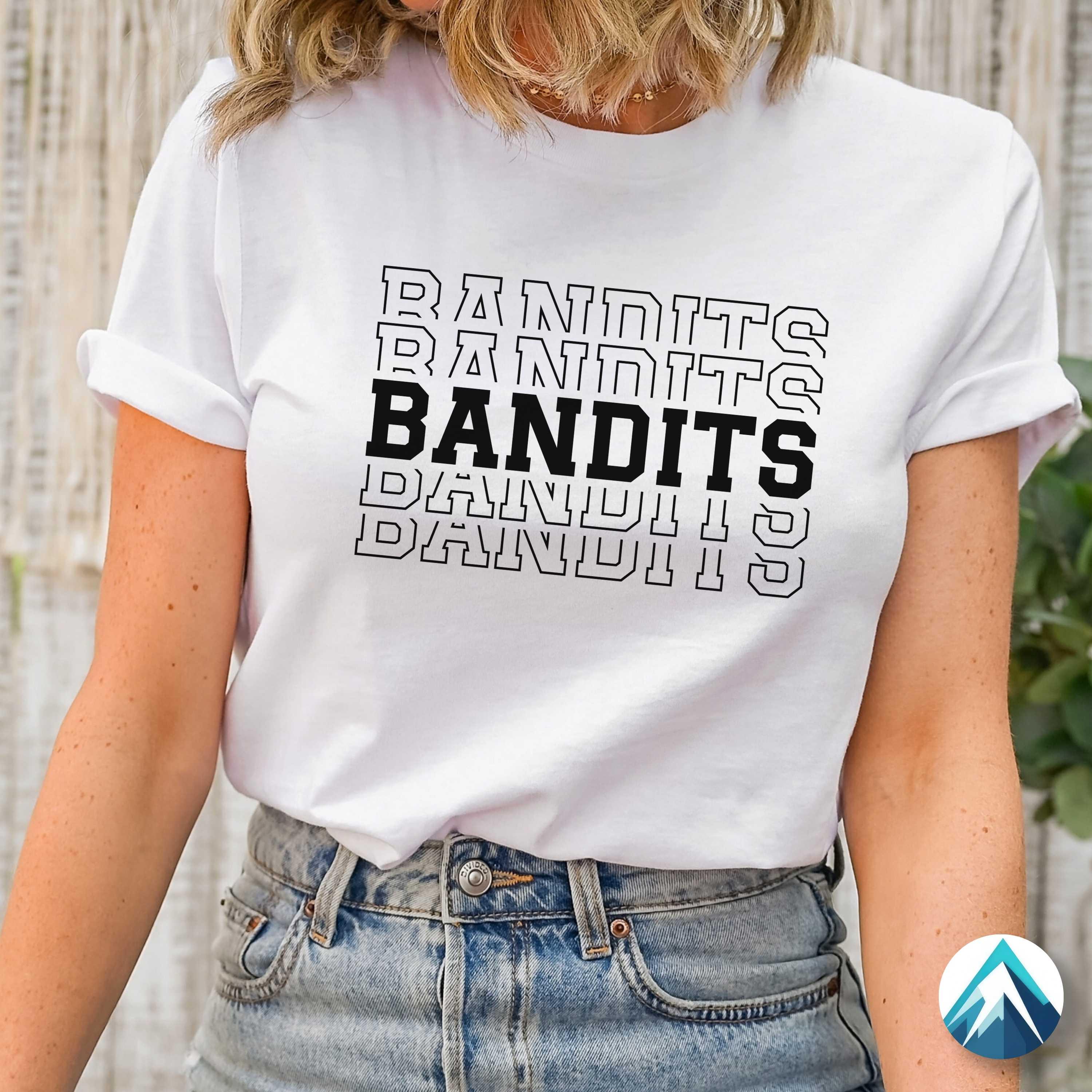 Bandits Digital Download, PNG and SVG Files, Transparent Background ...