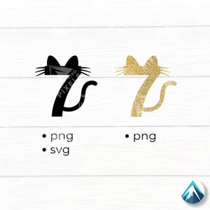 7 Cat Birthday Number, PNG and SVG File, Digital Download, Transparent ...