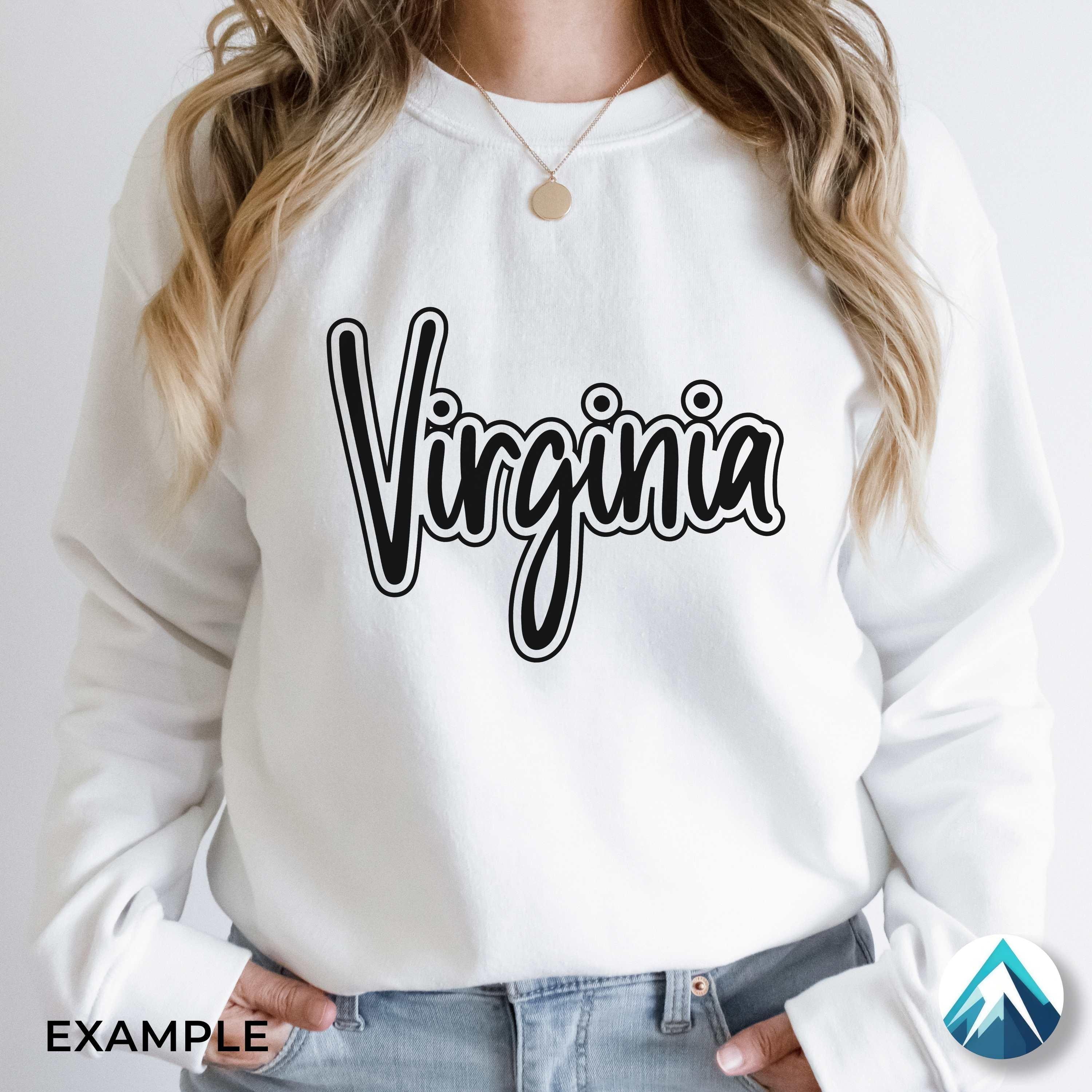 Virginia Digital Download, PNG and SVG Files, Transparent Background ...
