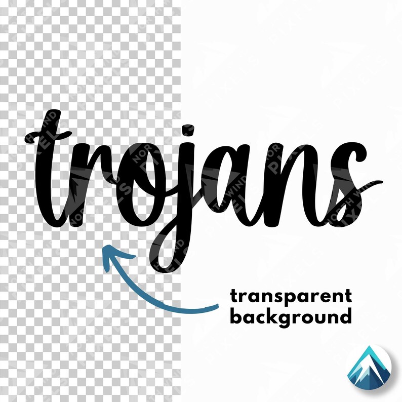 Trojans Digital Download, PNG and SVG Files, Clipart With Transparent ...