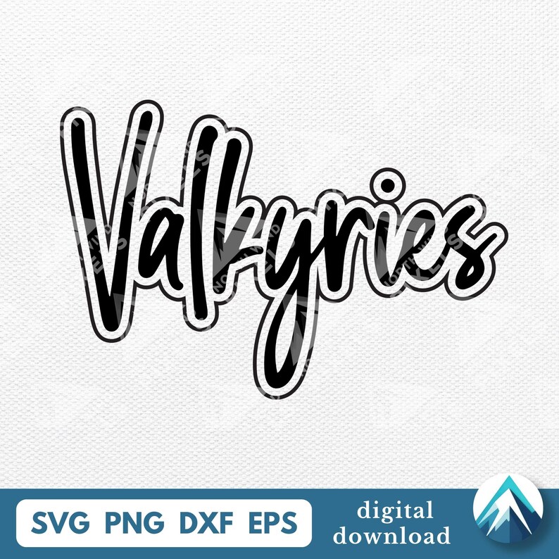 Valkyries Digital Download, Svg Png Dxf Eps Files, Transparent Clip Art ...