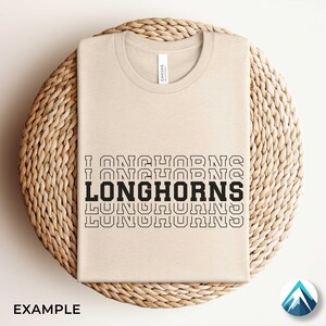 Longhorns Digital Download, PNG and SVG Files, Transparent Background ...