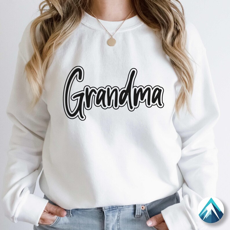 Grandma Digital Download, PNG and SVG Files, Transparent Background ...