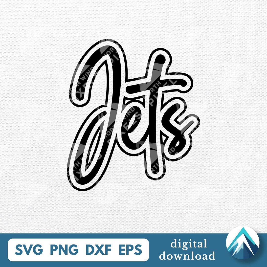 Jets Digital Download, Svg Png Dxf Eps Files, Clipart With Transparent ...